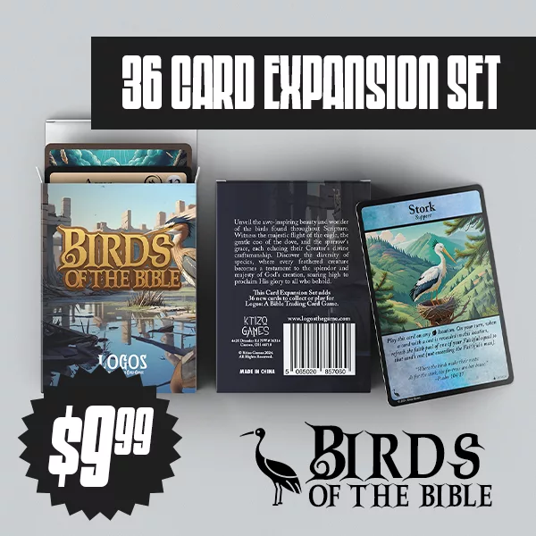 Birds of the Bible 36 Card Expansion – Logos Trading Card Game