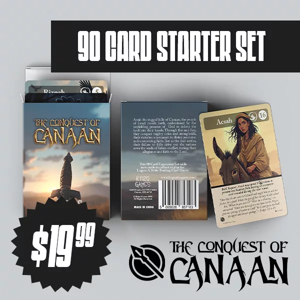 The Conquest of Canaan Starter Set – Logos Trading Card Game