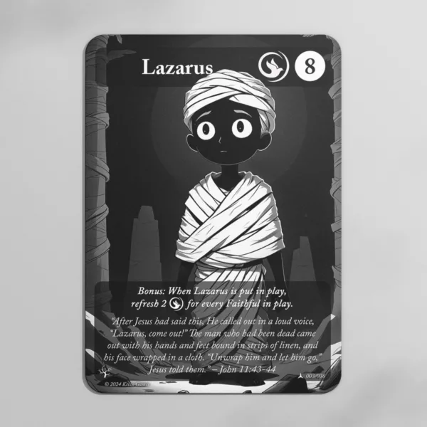 Lazarus Full Art (Valley of Shadow 2024) – Logos Trading Card Game