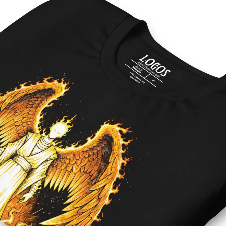 Logos TCG: “Fourth in the Fire” Unisex T-Shirt – Logos Trading Card Game