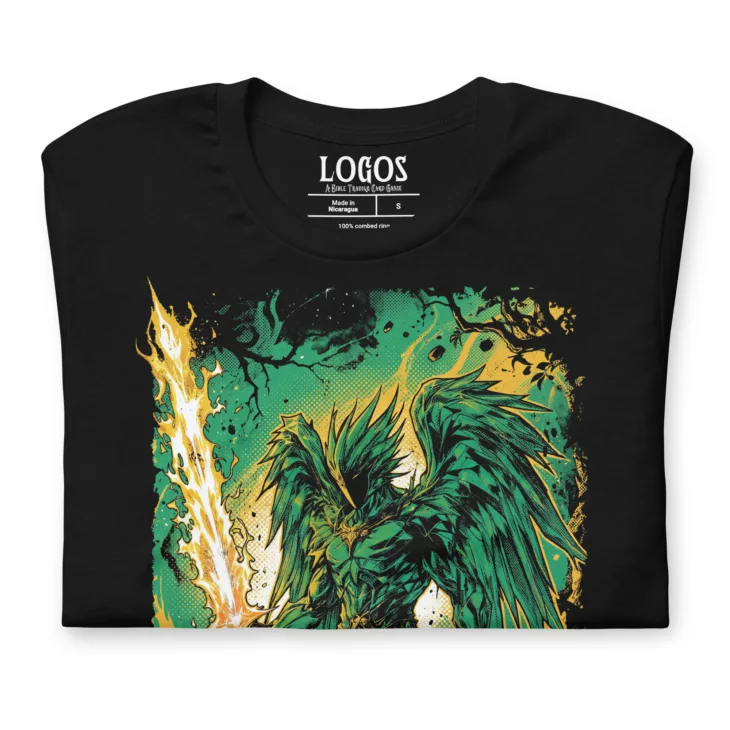 Logos TCG: “Eden’s Angel” Unisex T-Shirt – Logos Trading Card Game